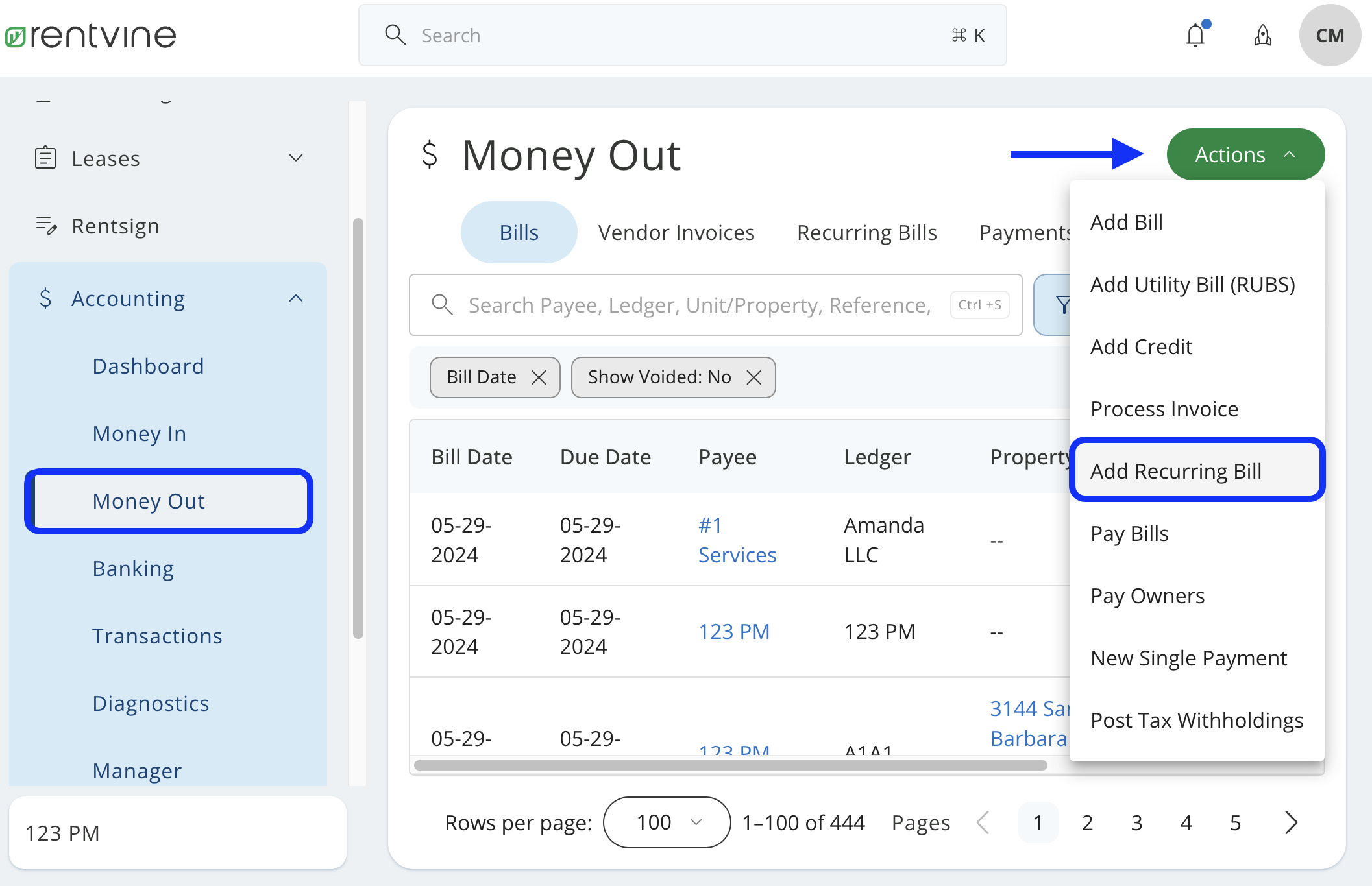 How to Add/Edit a Recurring Bill